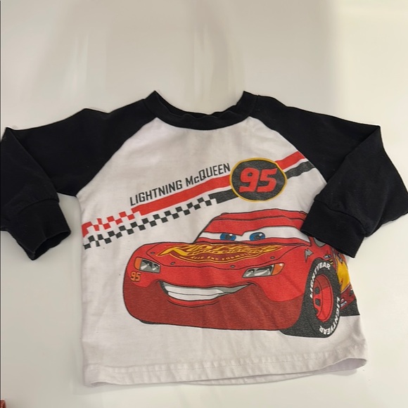 Disney | Toys | Disney Lightning Mcqueen Red Black Toy Car | Poshmark